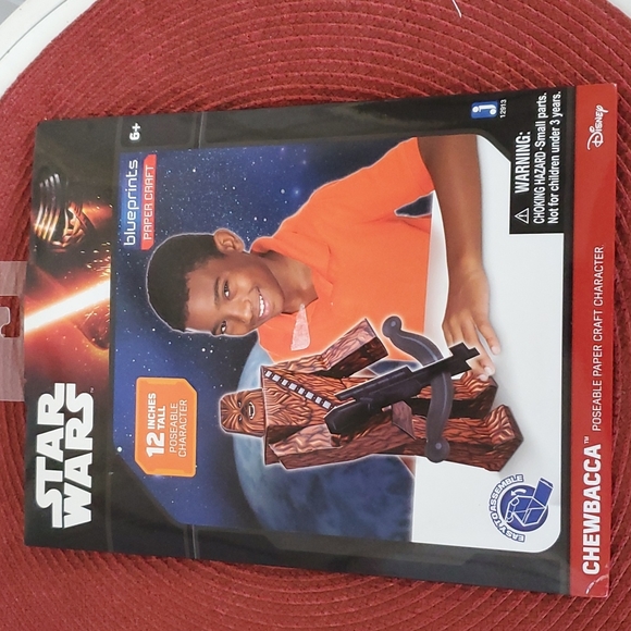 Star Wars | Toys | Star Wars Chewbacca Paper Craft 2 Figurine | Poshmark